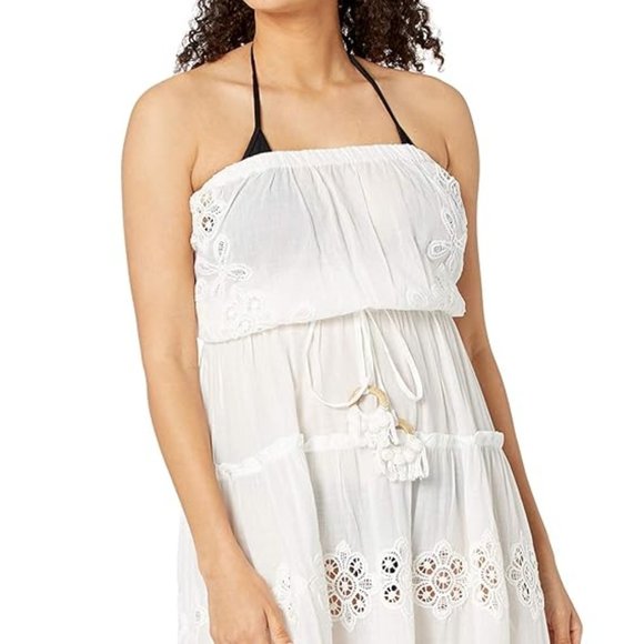 Ramy Brook Swim Ramy Brook 0 Cotton Vienna Strapless Pull On